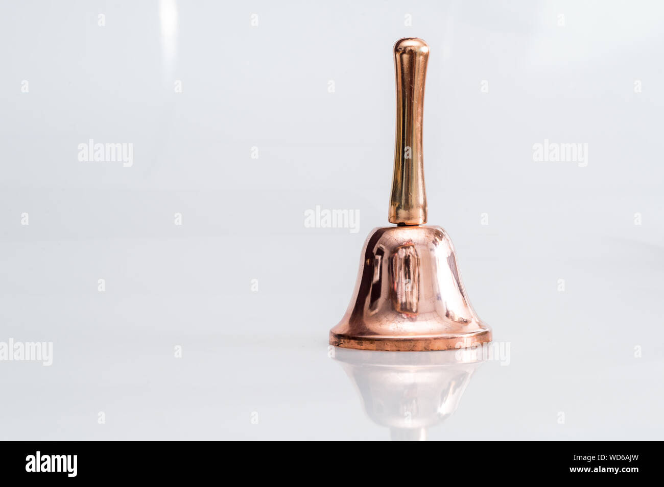 Bell white background hi-res stock photography and images - Alamy