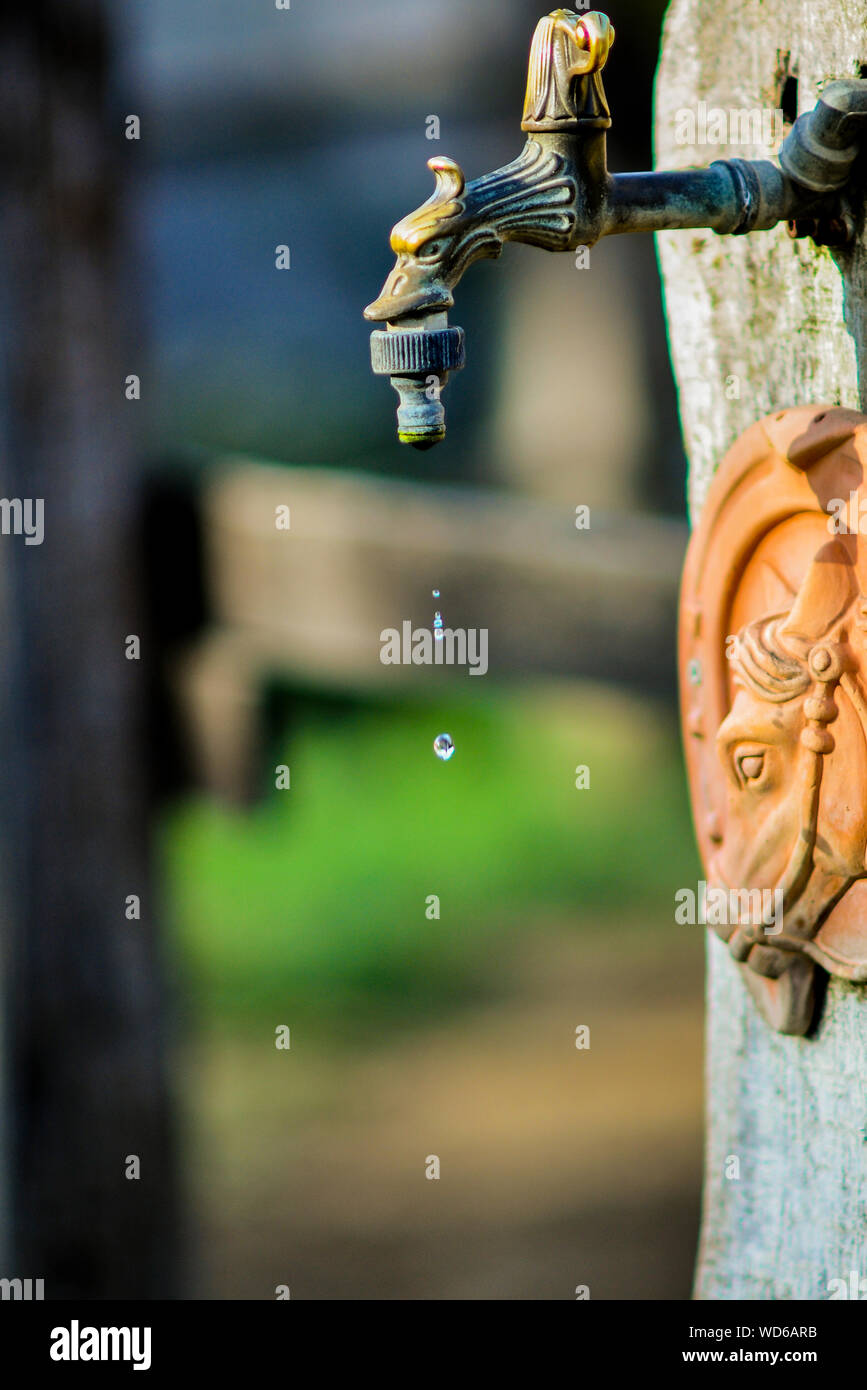 Water tap dripping hi-res stock photography and images - Alamy
