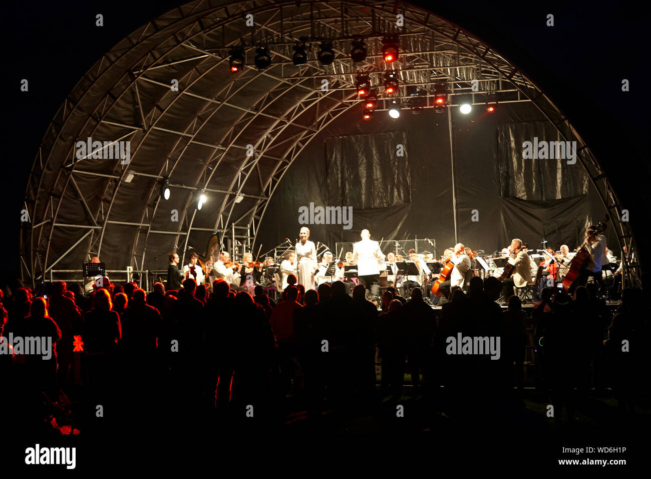 Shuttleworth Flying Proms Stock Photo - Alamy