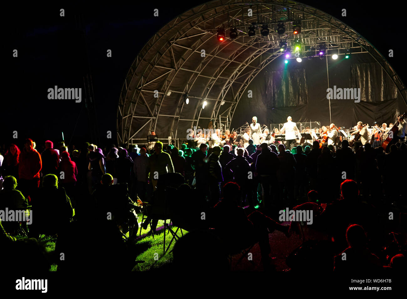 Shuttleworth Flying Proms Stock Photo - Alamy