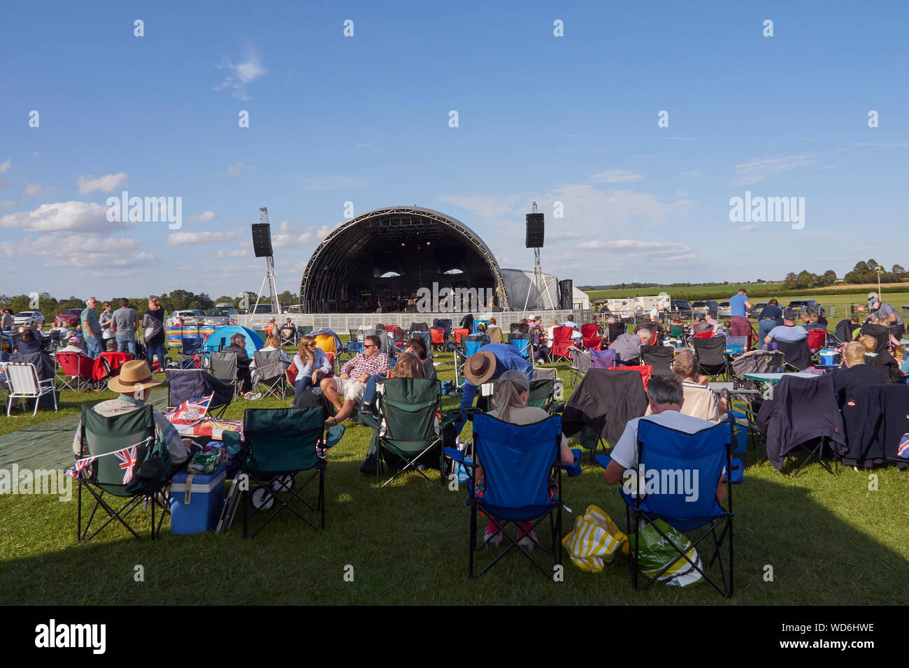 Shuttleworth Flying Proms Stock Photo - Alamy