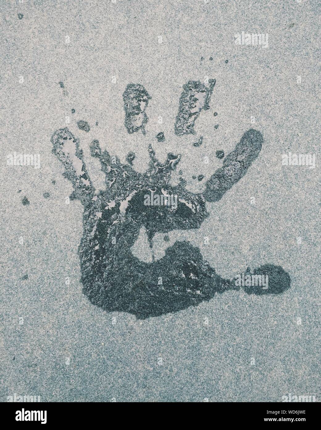 Human imprint on nature hi-res stock photography and images - Alamy