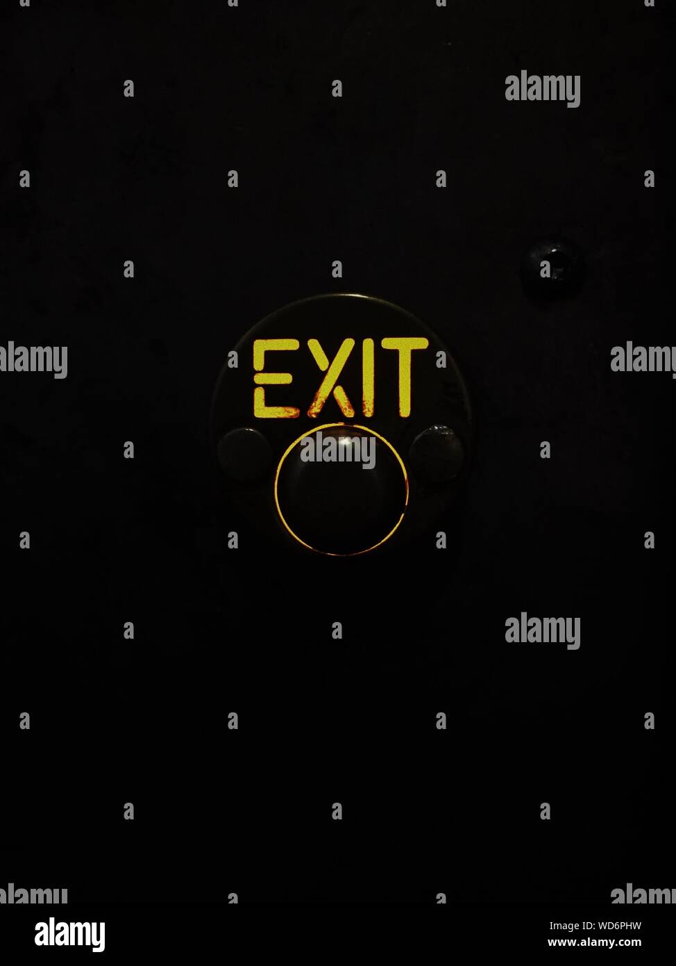 Black exit hi-res stock photography and images - Alamy