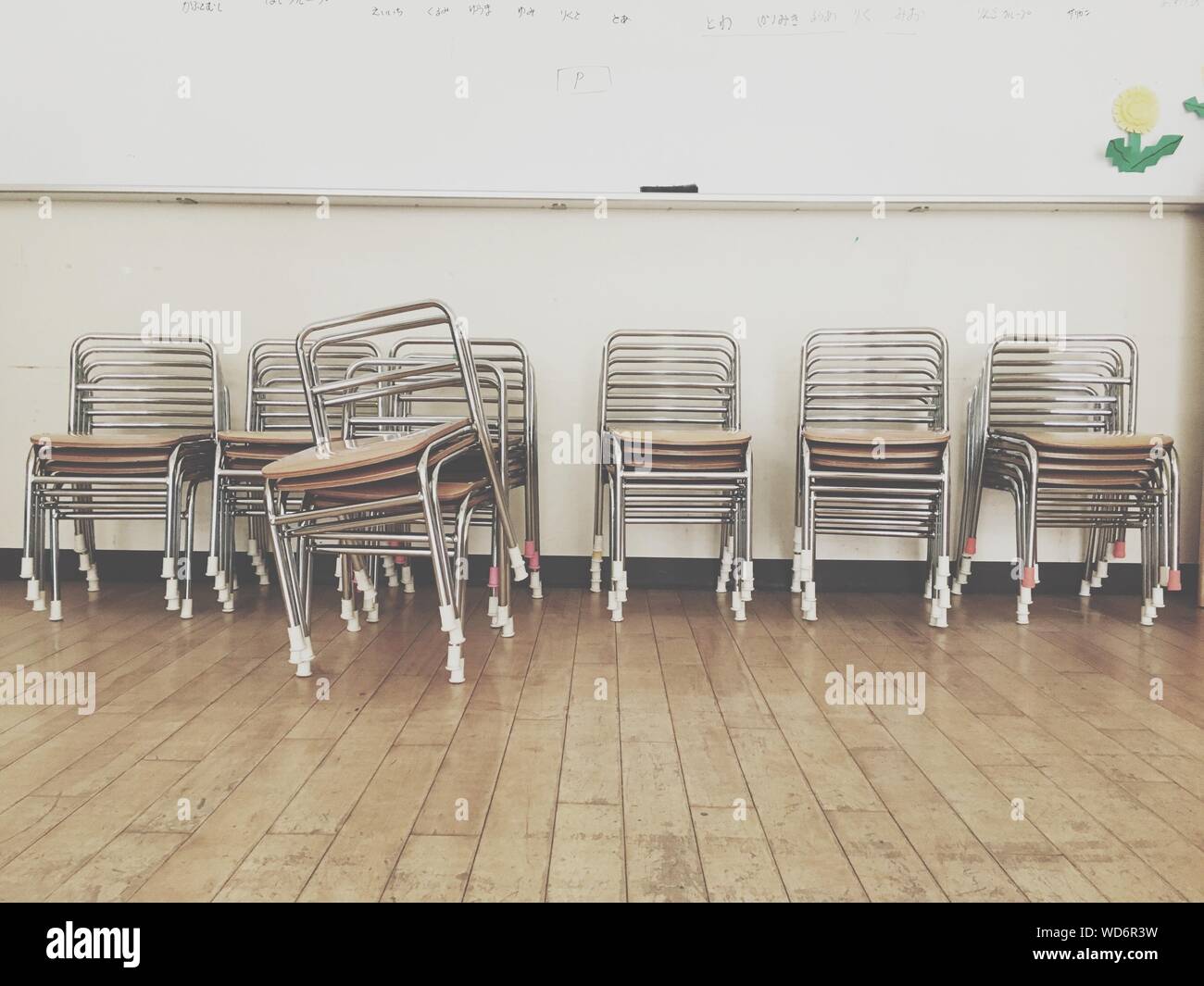 Stacked Chair Classroom High Resolution Stock Photography and Images ...