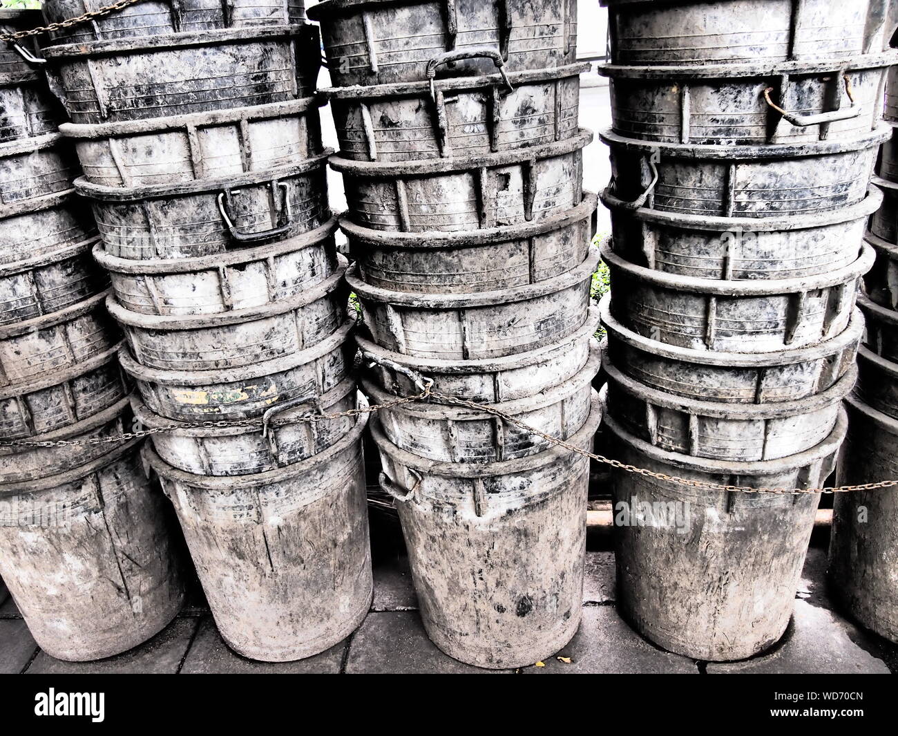 Bucket Stack High Resolution Stock Photography and Images - Alamy