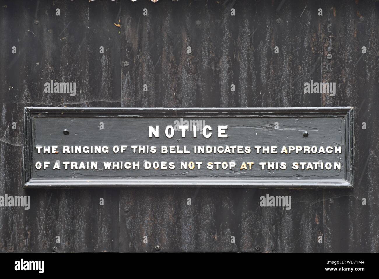 Old great western railway sign hi-res stock photography and images - Alamy