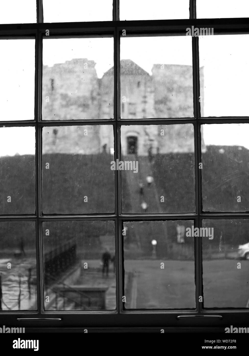 View Of Fort Seen Through From Window Stock Photo - Alamy
