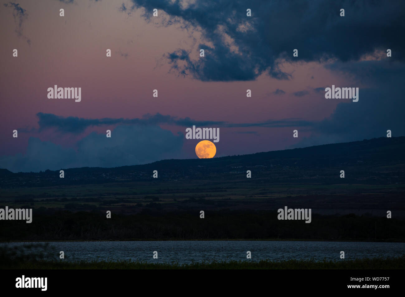 Moon and dusk hi-res stock photography and images - Alamy