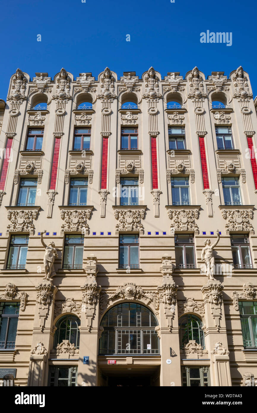 Albert Street Riga High Resolution Stock Photography and Images - Alamy