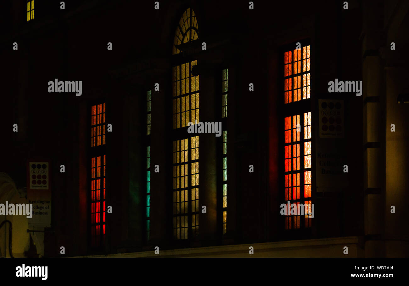 Stained glass exterior hi-res stock photography and images - Alamy