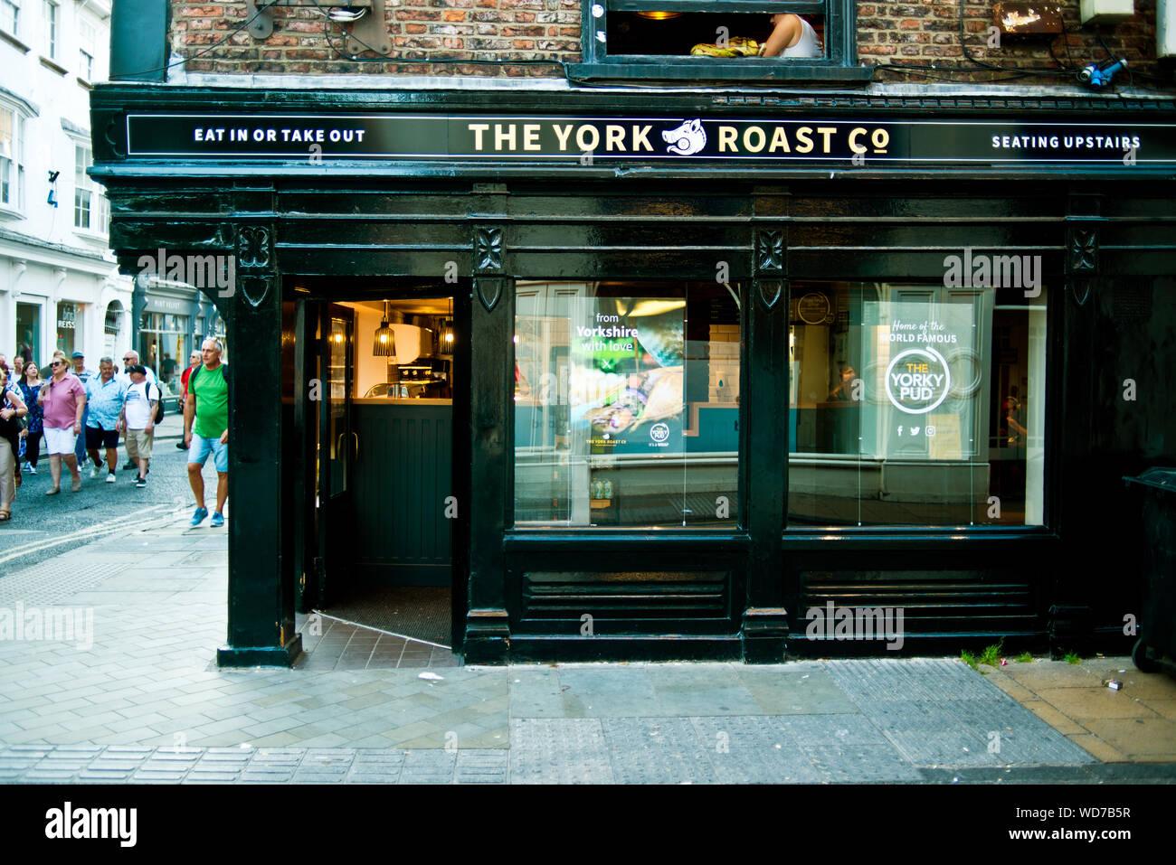 The York Roast Company, Low Petergate, York, England Stock Photo - Alamy