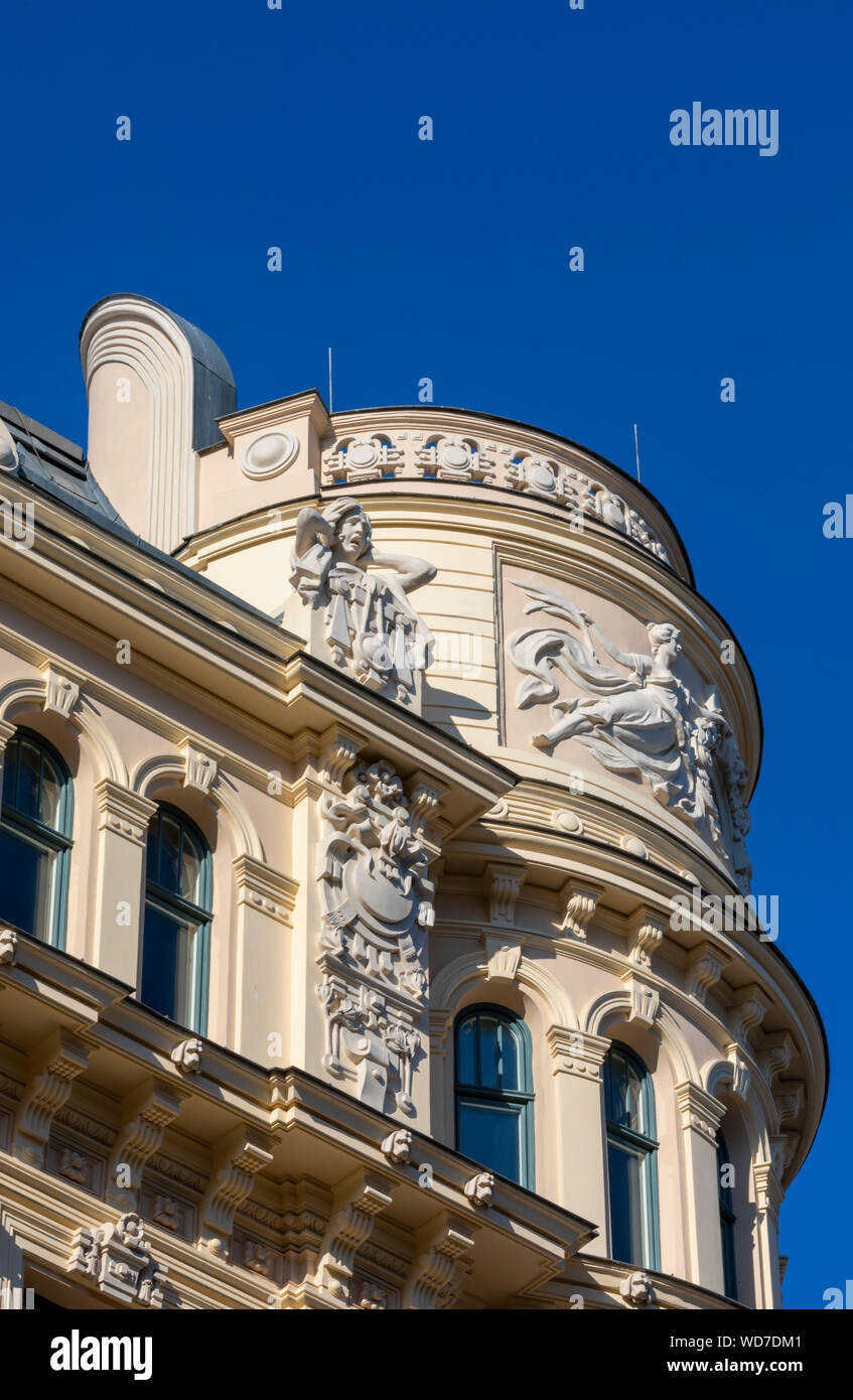 Albert street riga hi-res stock photography and images - Alamy