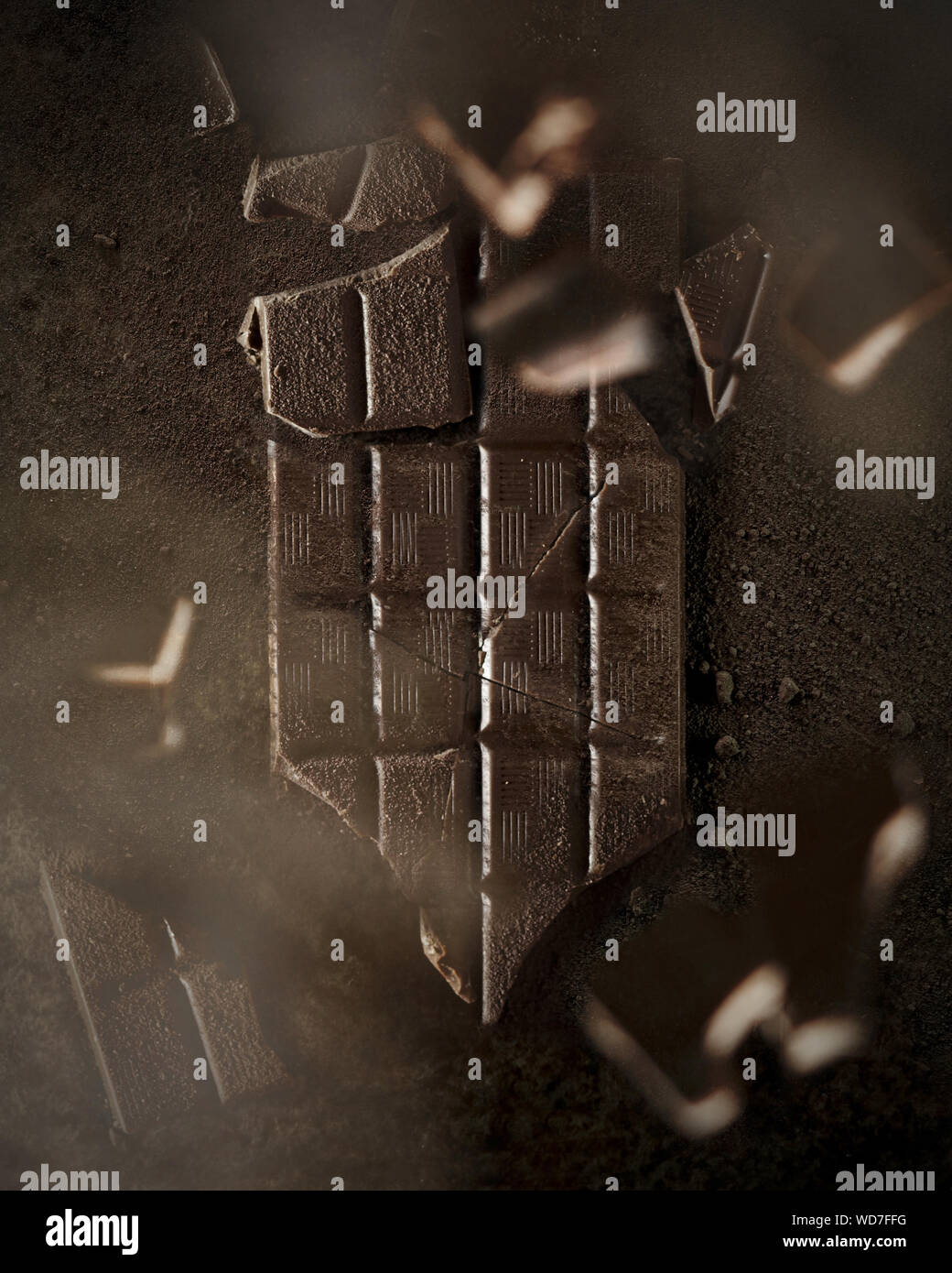 Loose or broken slate or tile hi-res stock photography and images - Alamy