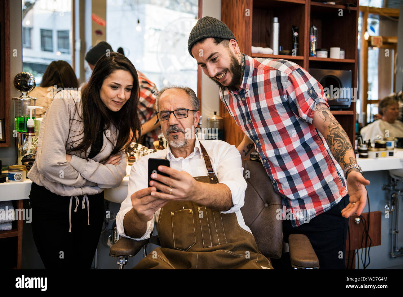 Cell with barbers chair hi-res stock photography and images - Alamy