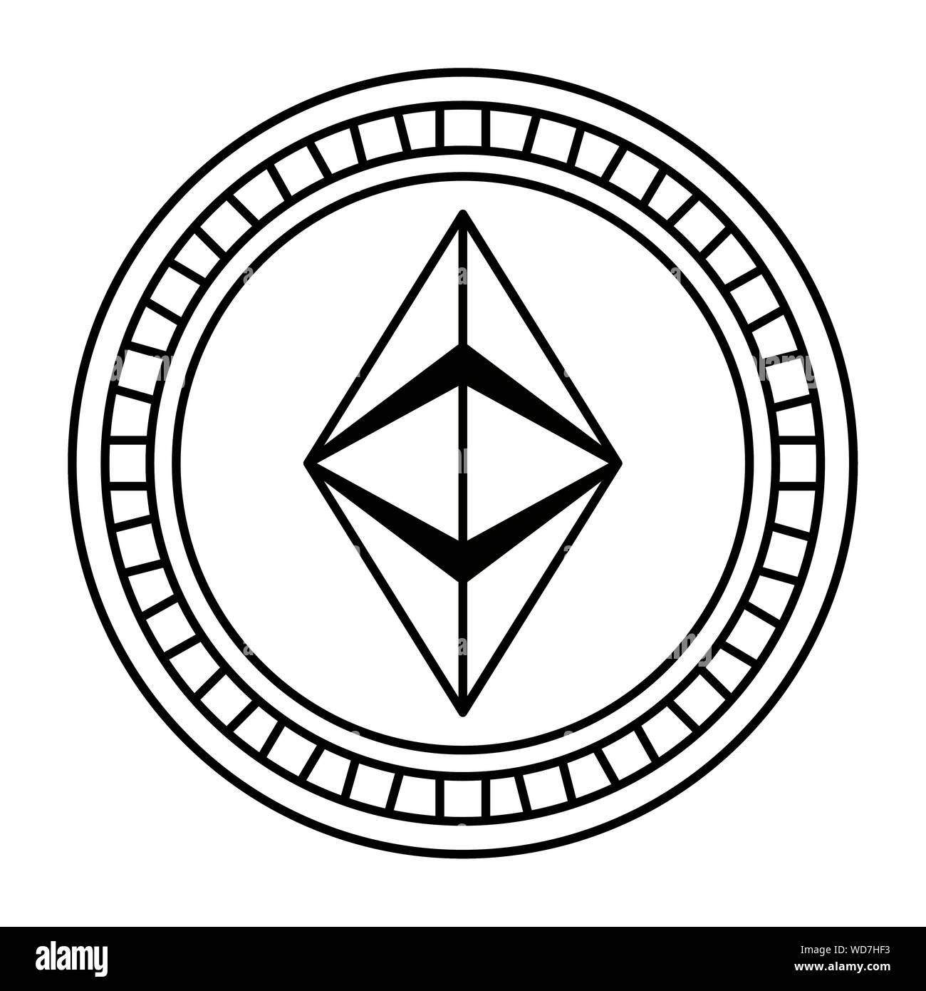 Ethereum Image Stock Vector Images - Alamy