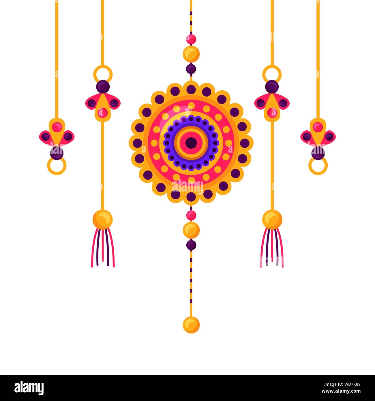 Isolated raksha bandhan vector design Stock Vector Image & Art - Alamy