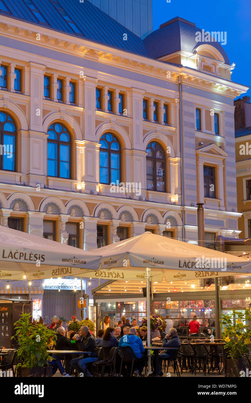 Latvia dining al fresco hi-res stock photography and images - Alamy