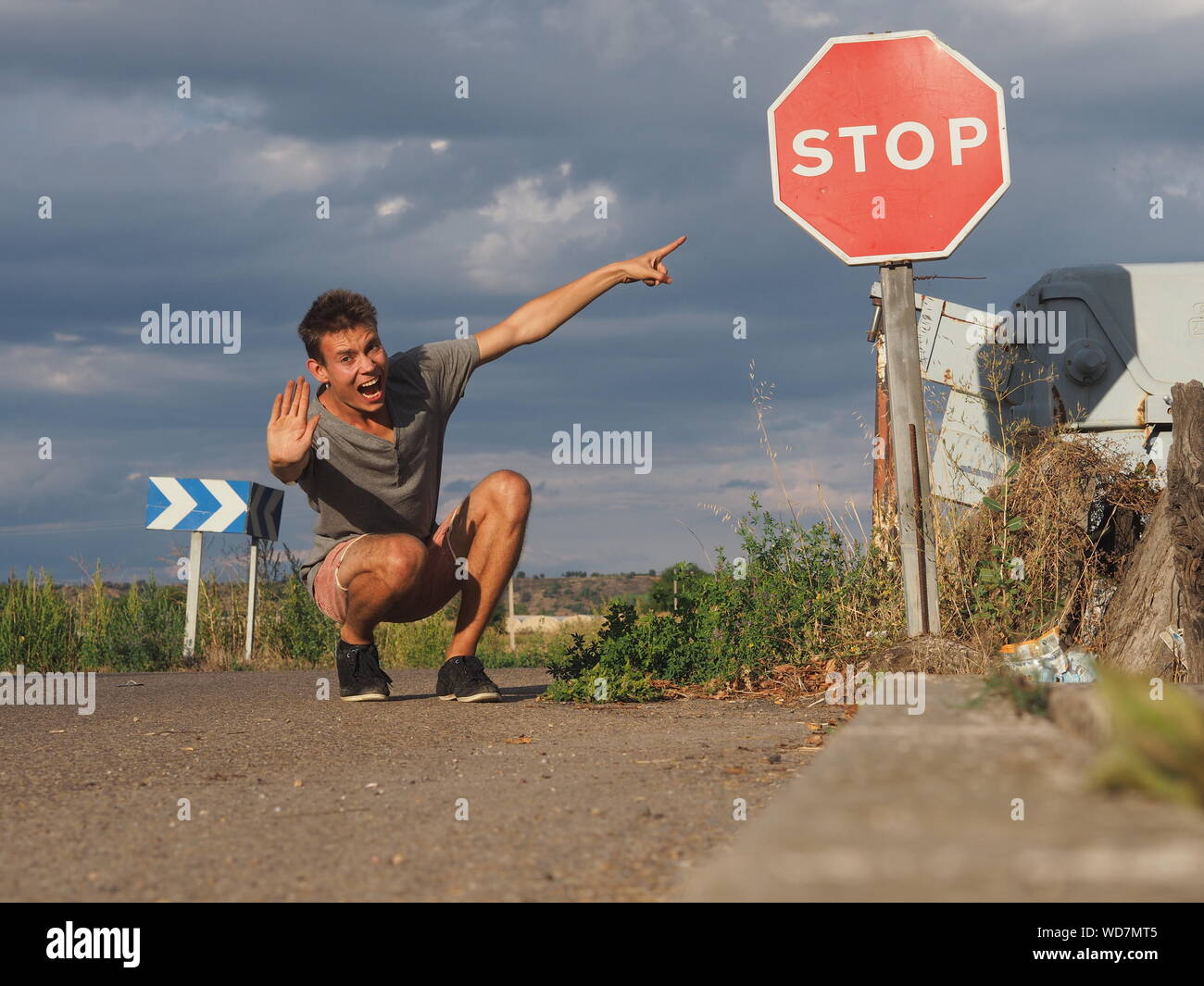 Full stop sign hi-res stock photography and images - Alamy