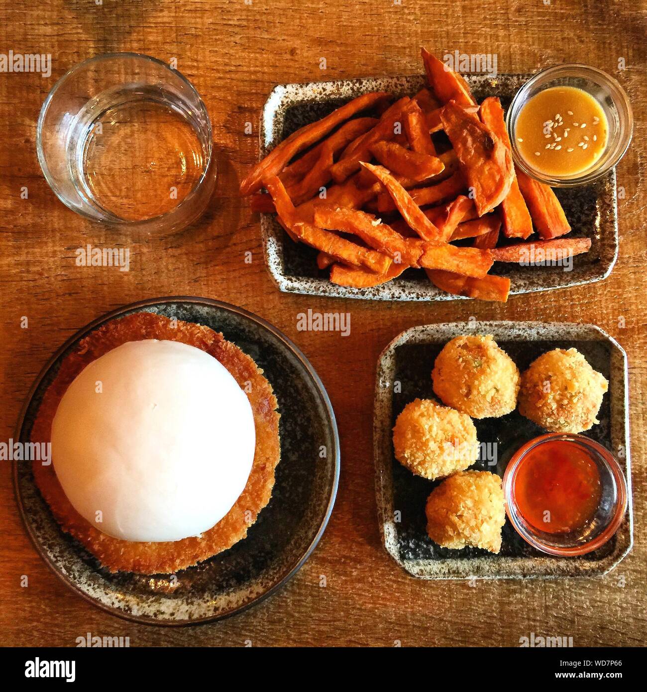 Deep fried potato balls hi-res stock photography and images - Alamy