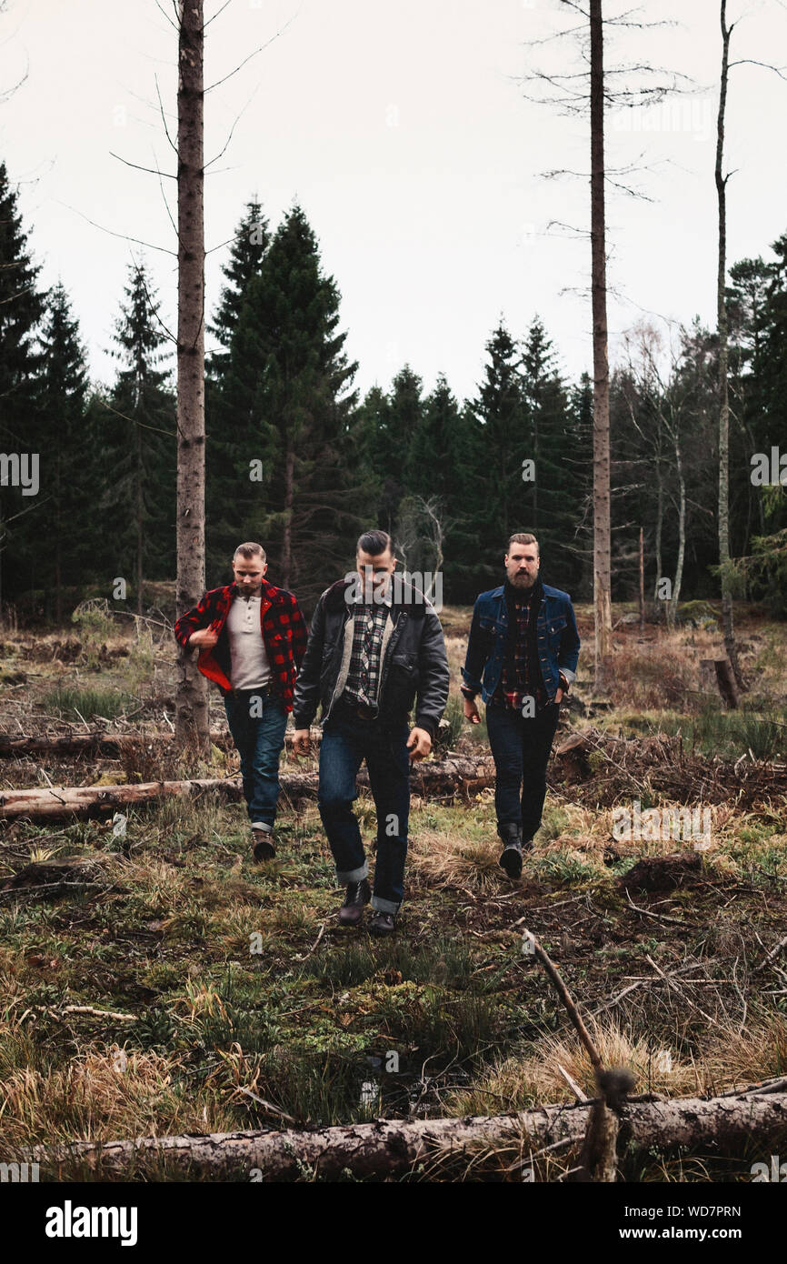 Foot Three Men High Resolution Stock Photography and Images - Alamy