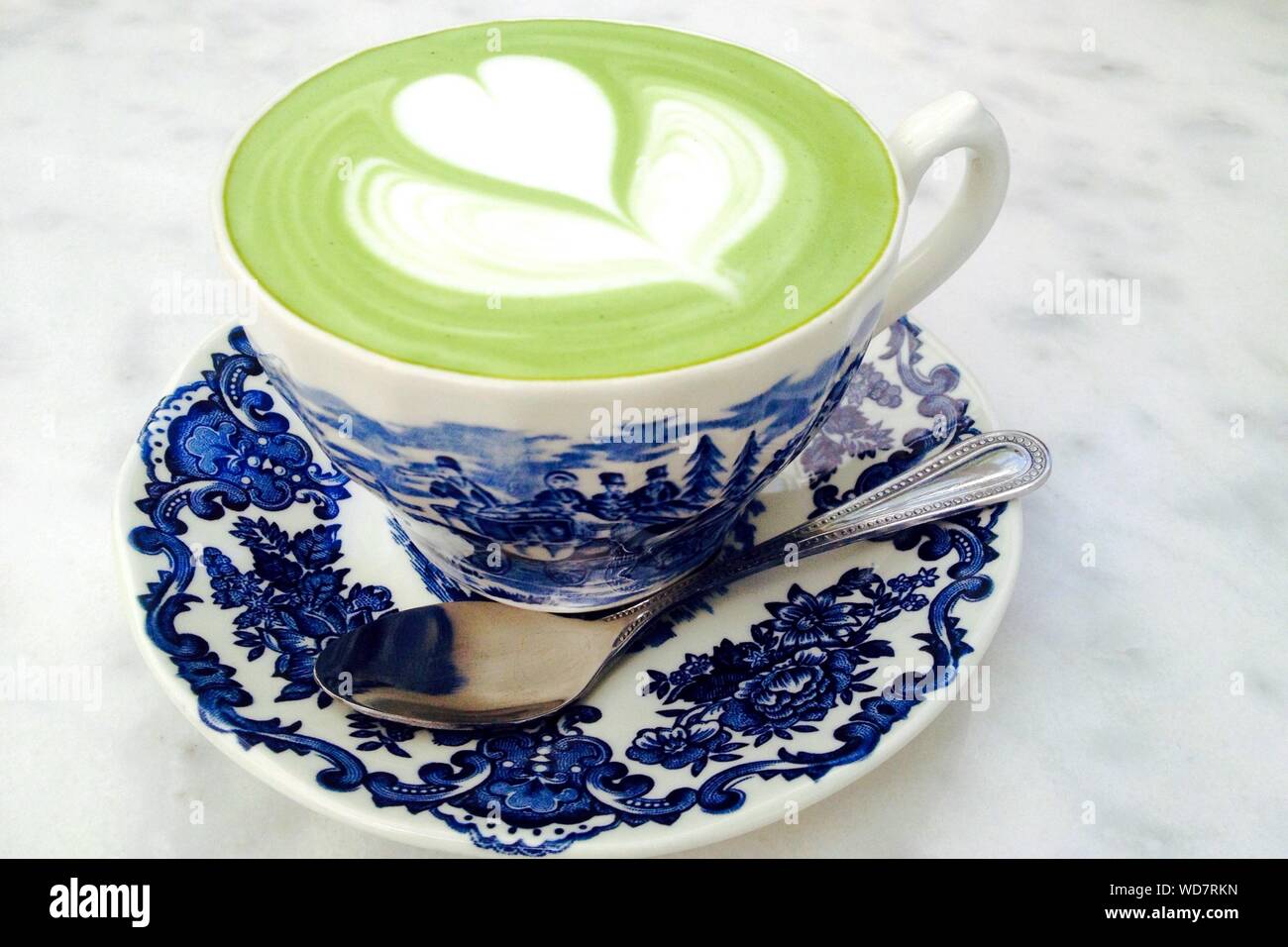Matcha pattern hi-res stock photography and images - Alamy