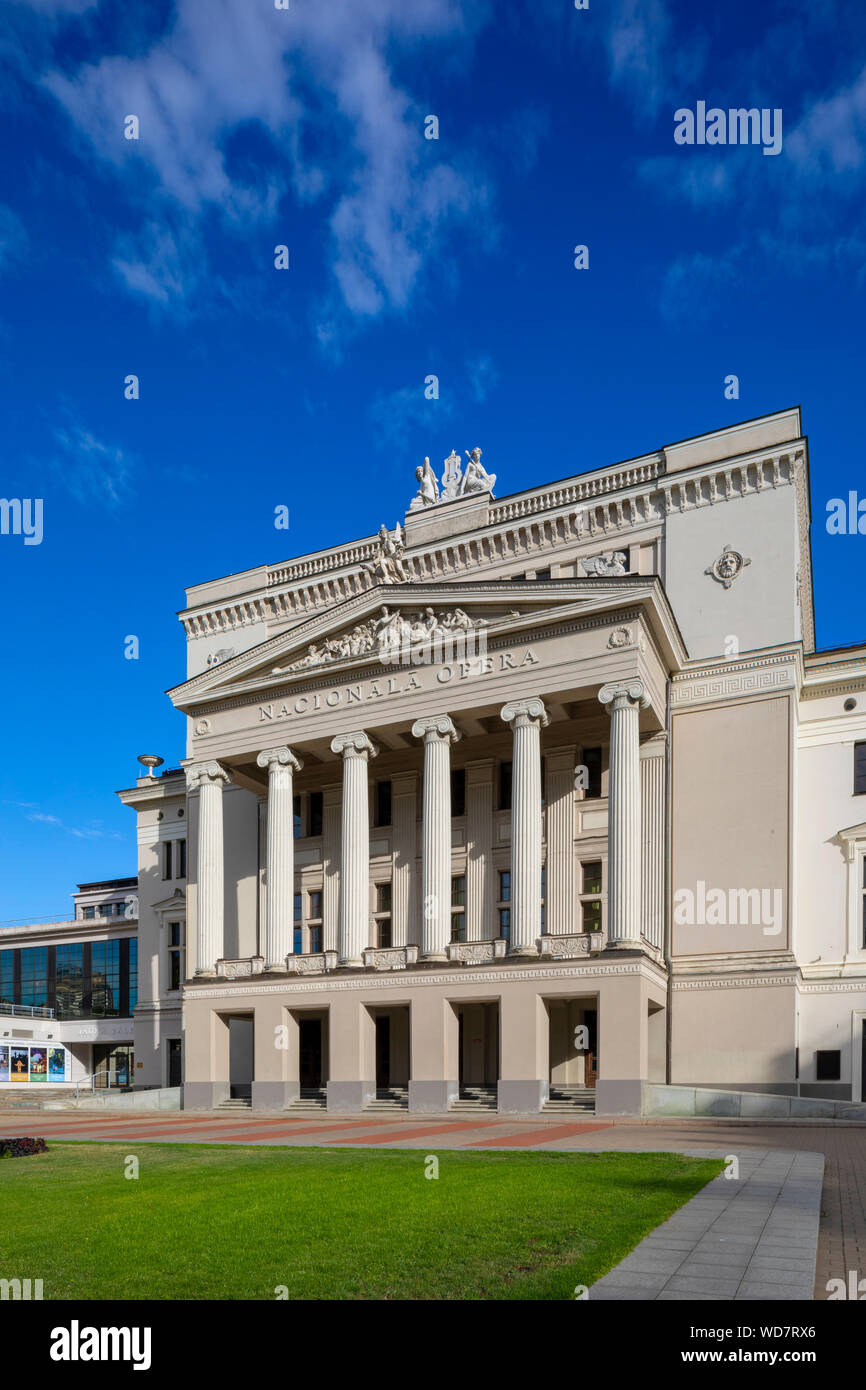 Riga opera house hi-res stock photography and images - Alamy