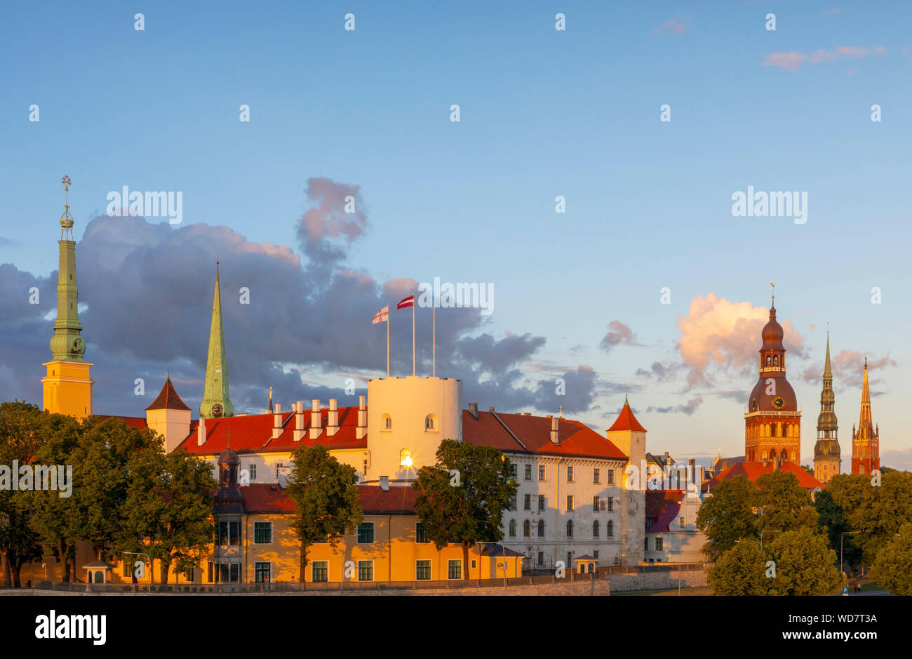 Riga Cathedral, St Peter's Church, St Saviour's Anglican Church and ...