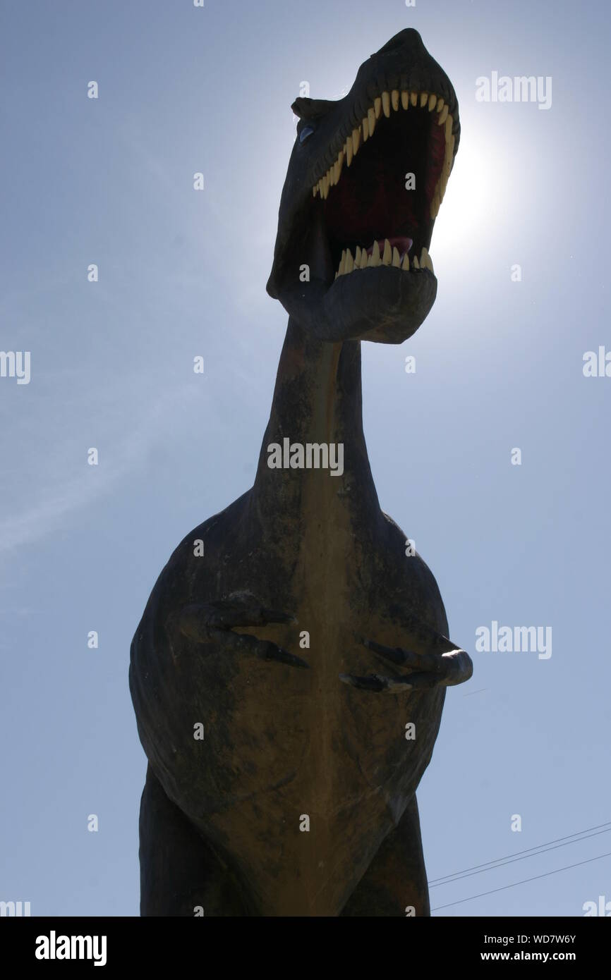 Tyrannosaurus rex statue hi-res stock photography and images - Alamy