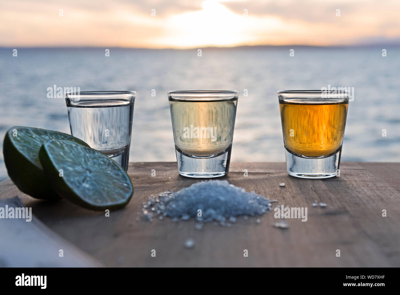 Alcohol shots table hi-res stock photography and images - Alamy