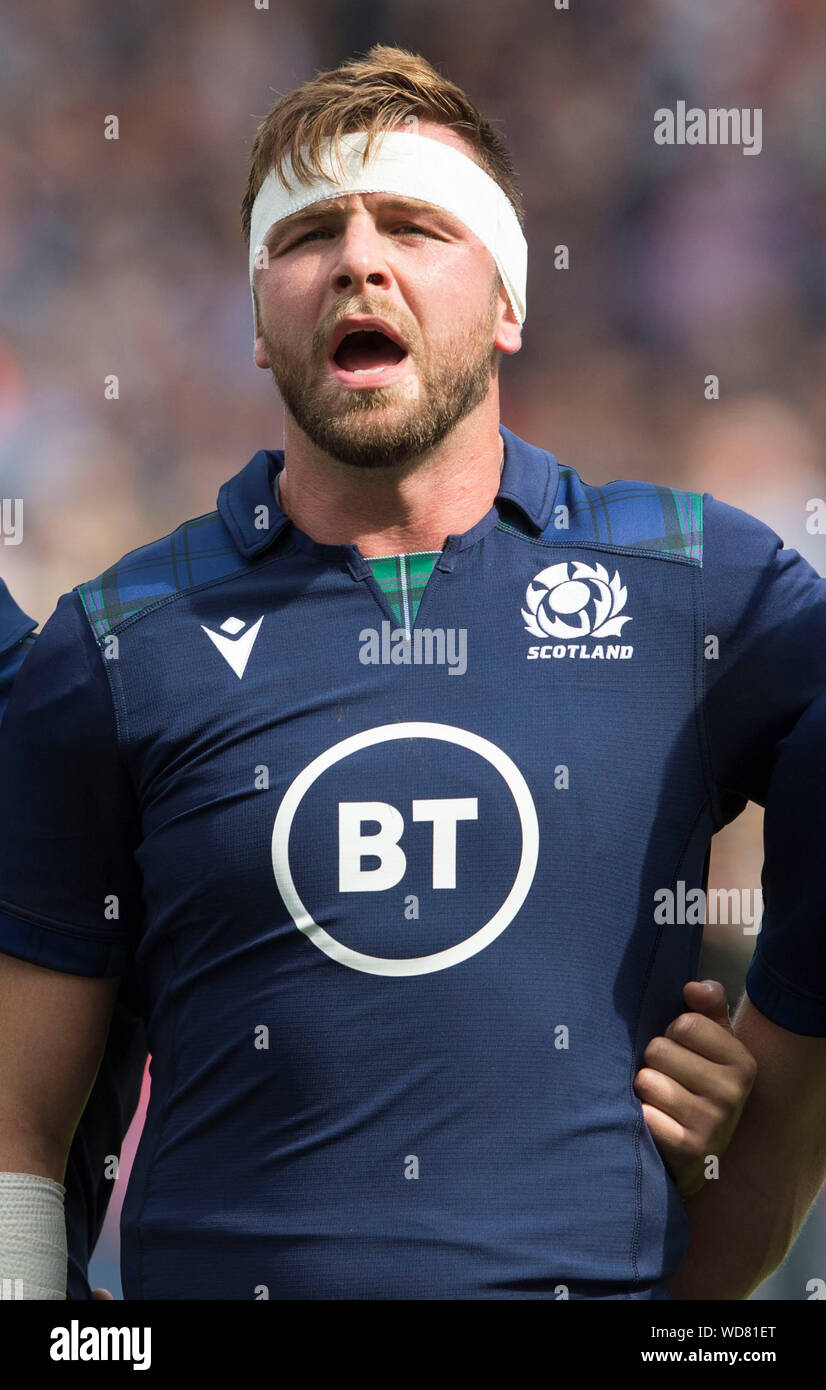 Sings national anthem before rugby union hi-res stock photography and ...