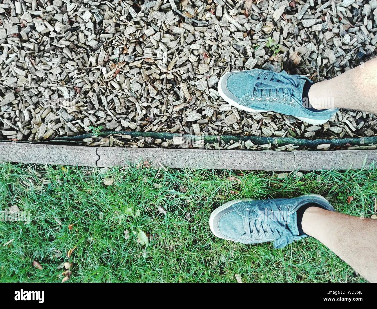 Grass And Wood Chips High Resolution Stock Photography and Images - Alamy