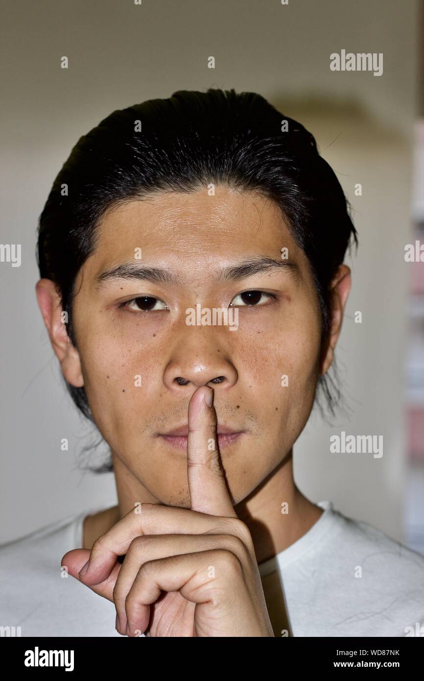 Man Signaling High Resolution Stock Photography and Images - Alamy