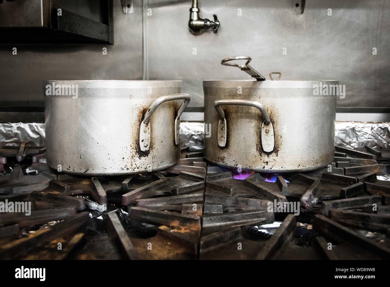 Messy Stove High Resolution Stock Photography and Images - Alamy