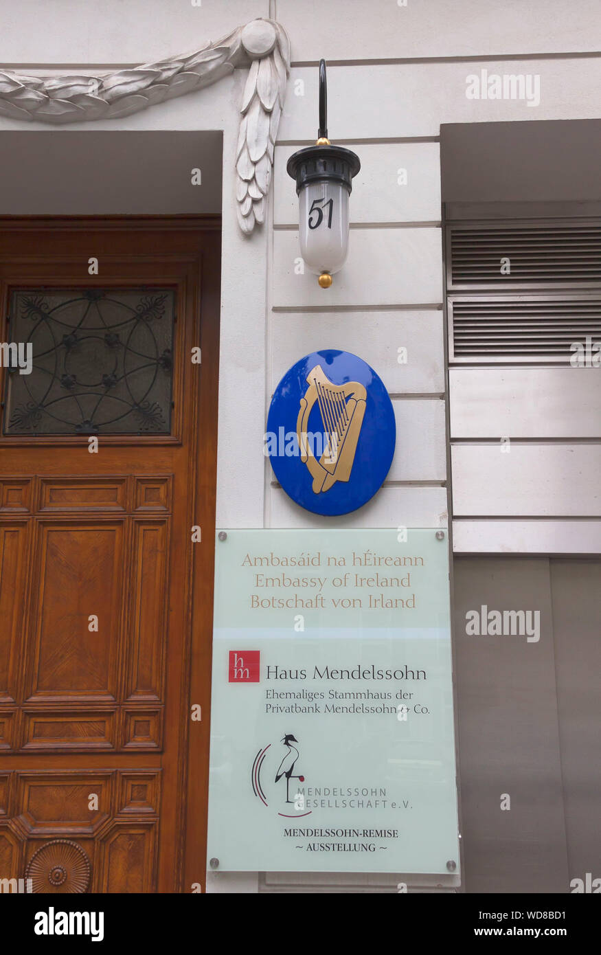 Irish embassy hi-res stock photography and images - Alamy