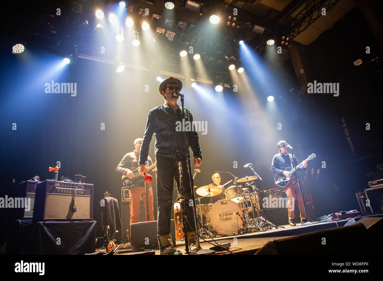 Oslo, Norway. 28th Aug, 2019. The American rock band Eels performs a ...