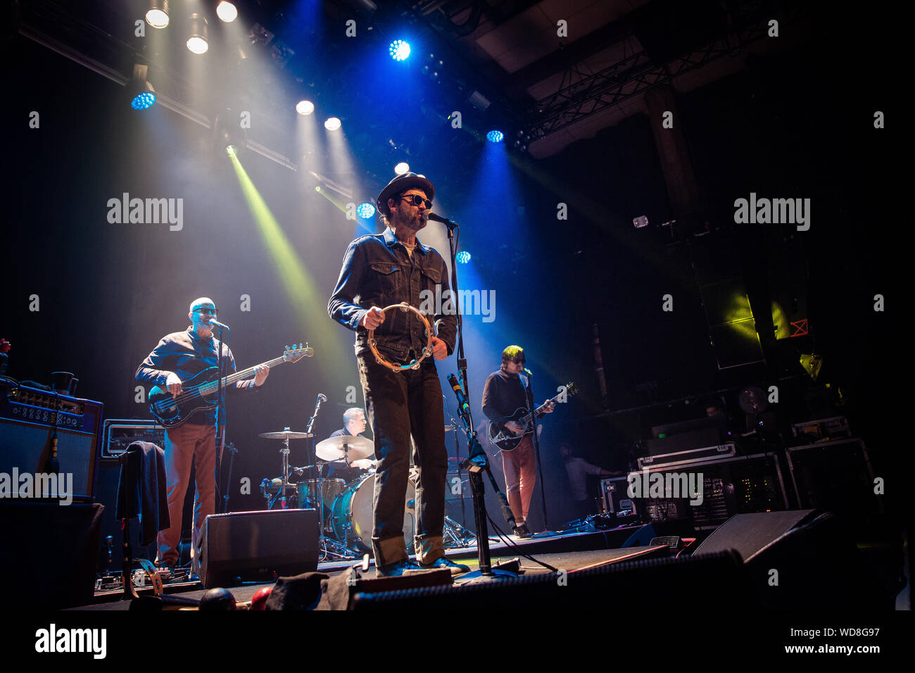 Oslo, Norway. 28th Aug, 2019. The American rock band Eels performs a ...