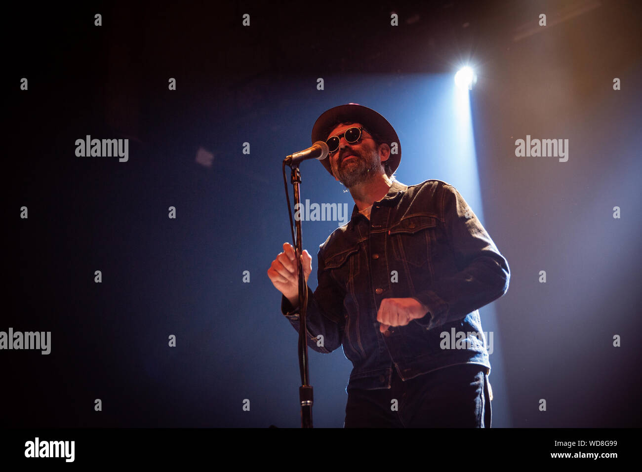 Oslo, Norway. 28th Aug, 2019. The American rock band Eels performs a ...