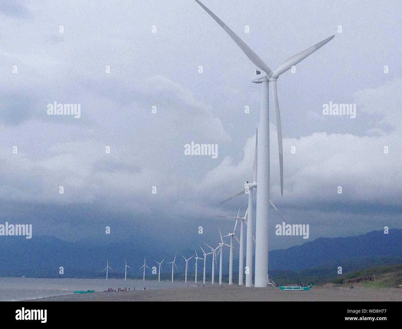 Windmills beach hi-res stock photography and images - Alamy