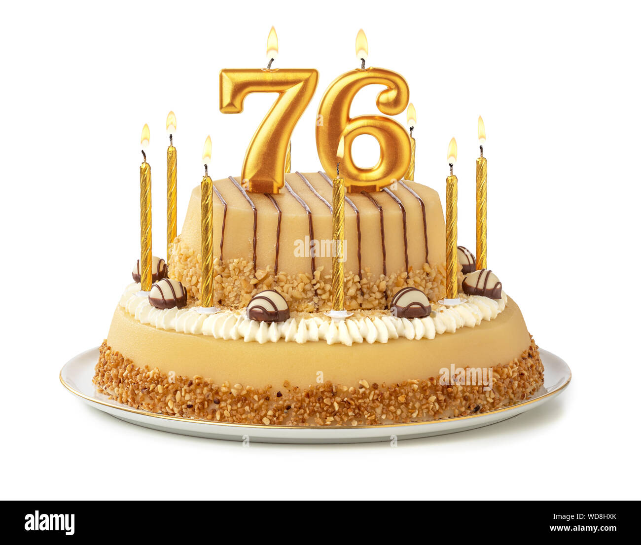 76 anniversary Cut Out Stock Images & Pictures - Alamy