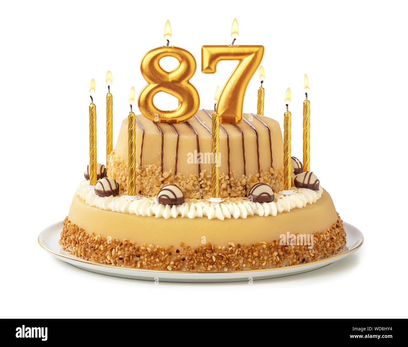 Number 87 Cut Out Stock Images & Pictures - Alamy