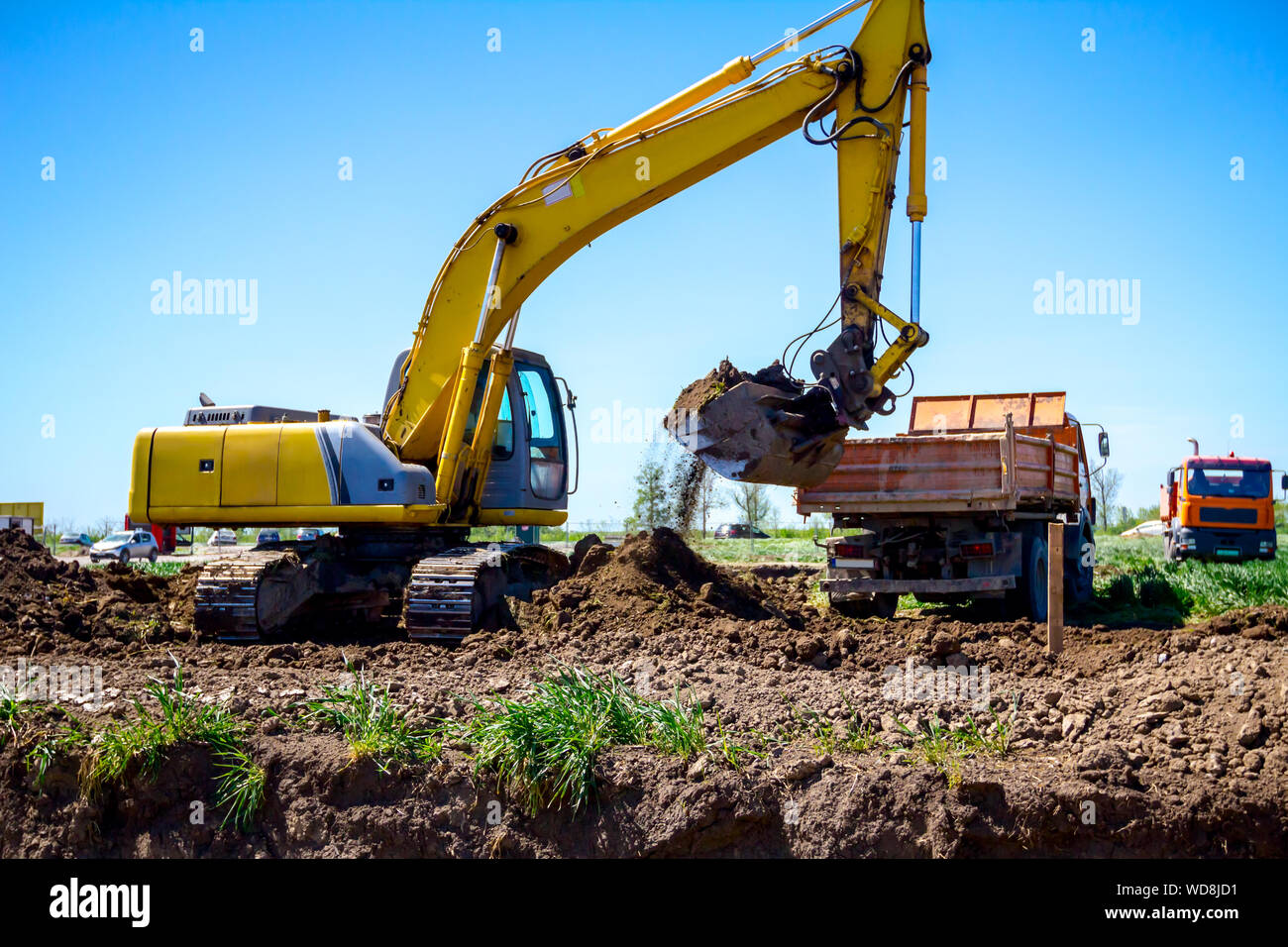Crawler Excavator Stock Photos & Crawler Excavator Stock Images - Alamy