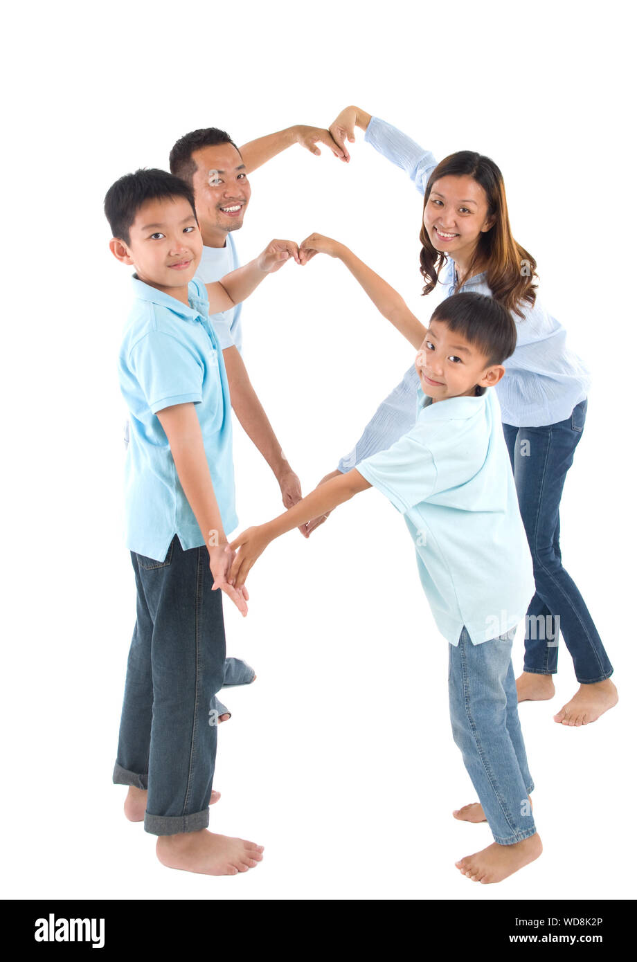 Shapes with hands hi-res stock photography and images - Alamy