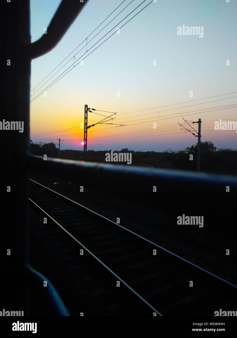 Sunset railroad hi-res stock photography and images - Alamy