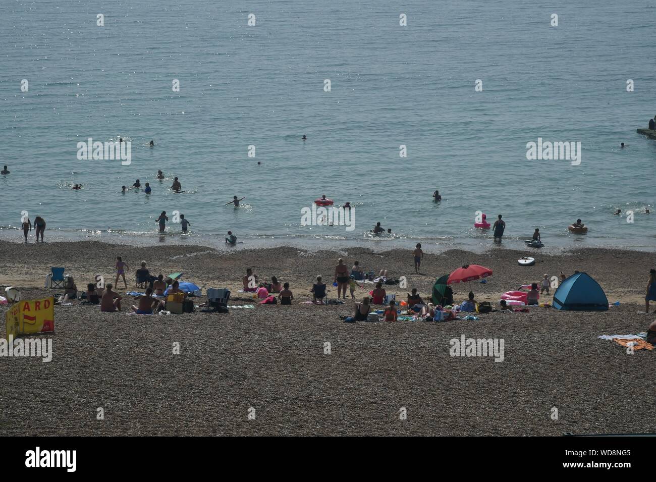 Peacehaven beach, summer 2019 Stock Photo - Alamy