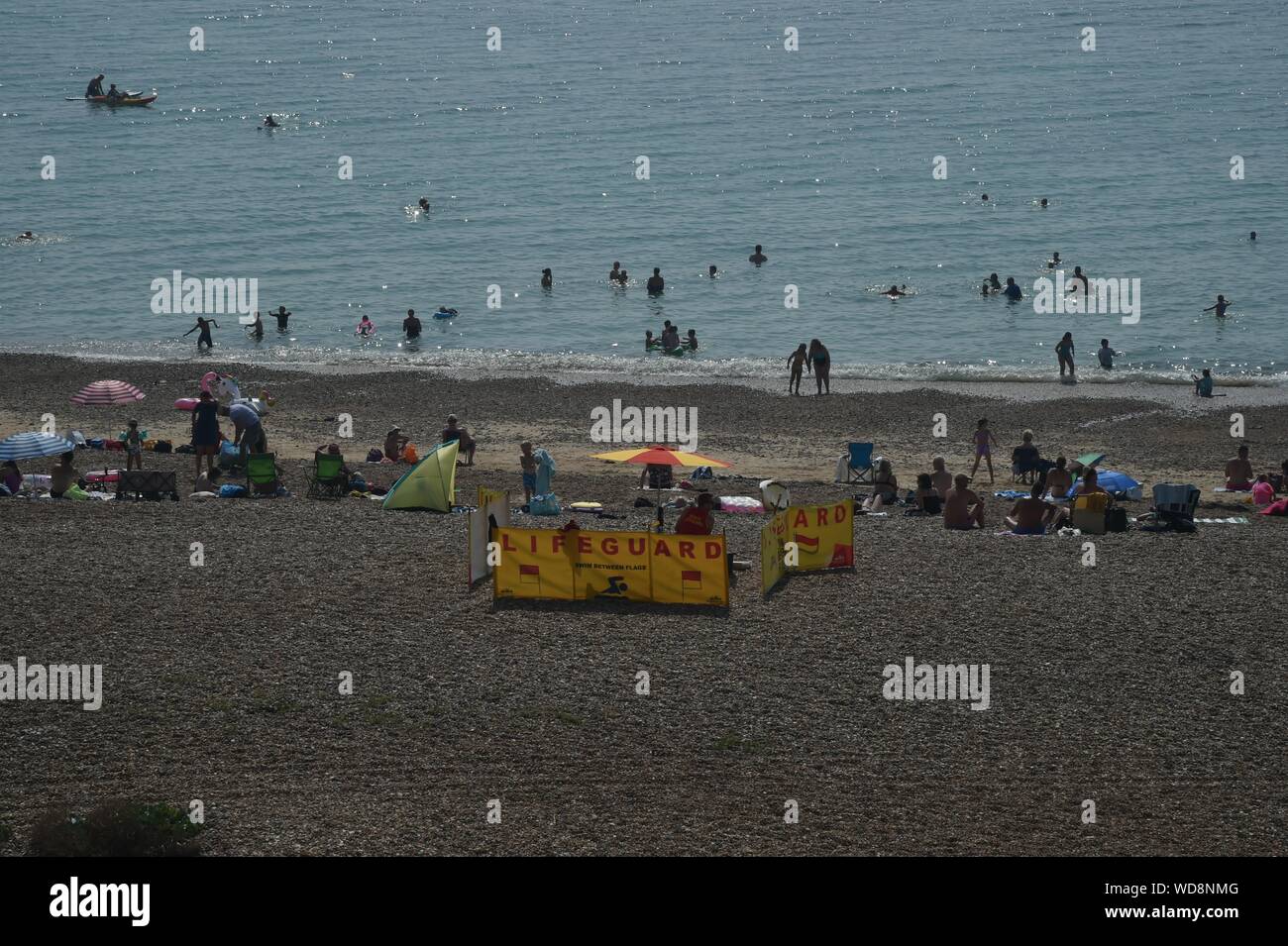 Peacehaven beach, summer 2019 Stock Photo - Alamy