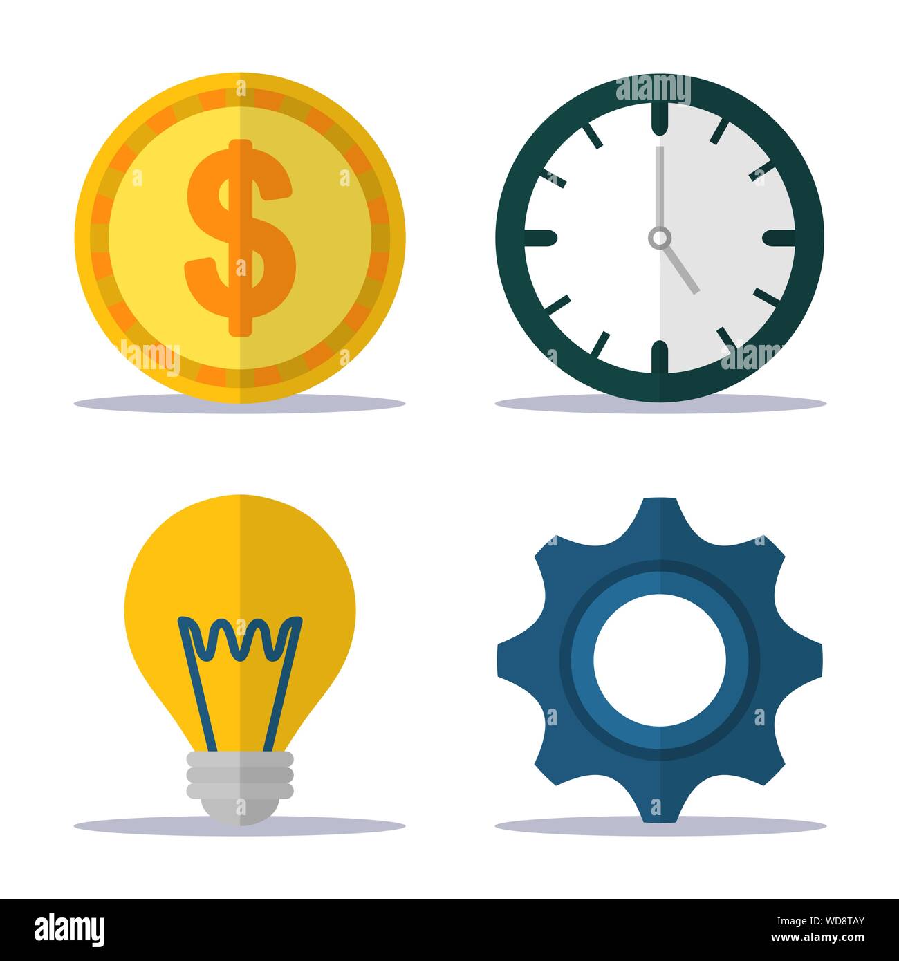 business success productivity design image Stock Vector Image & Art - Alamy