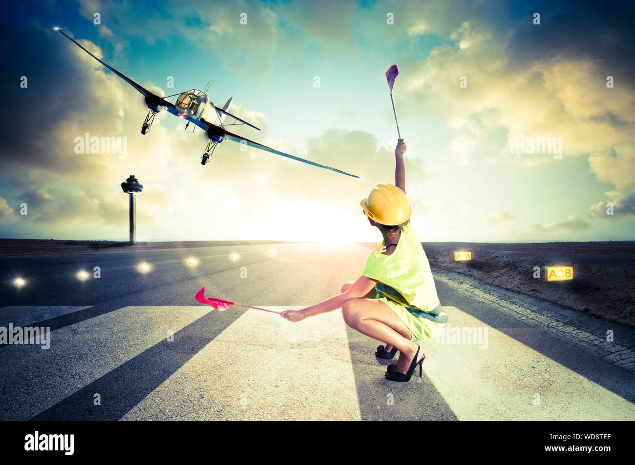 Air traffic airplane hi-res stock photography and images - Alamy