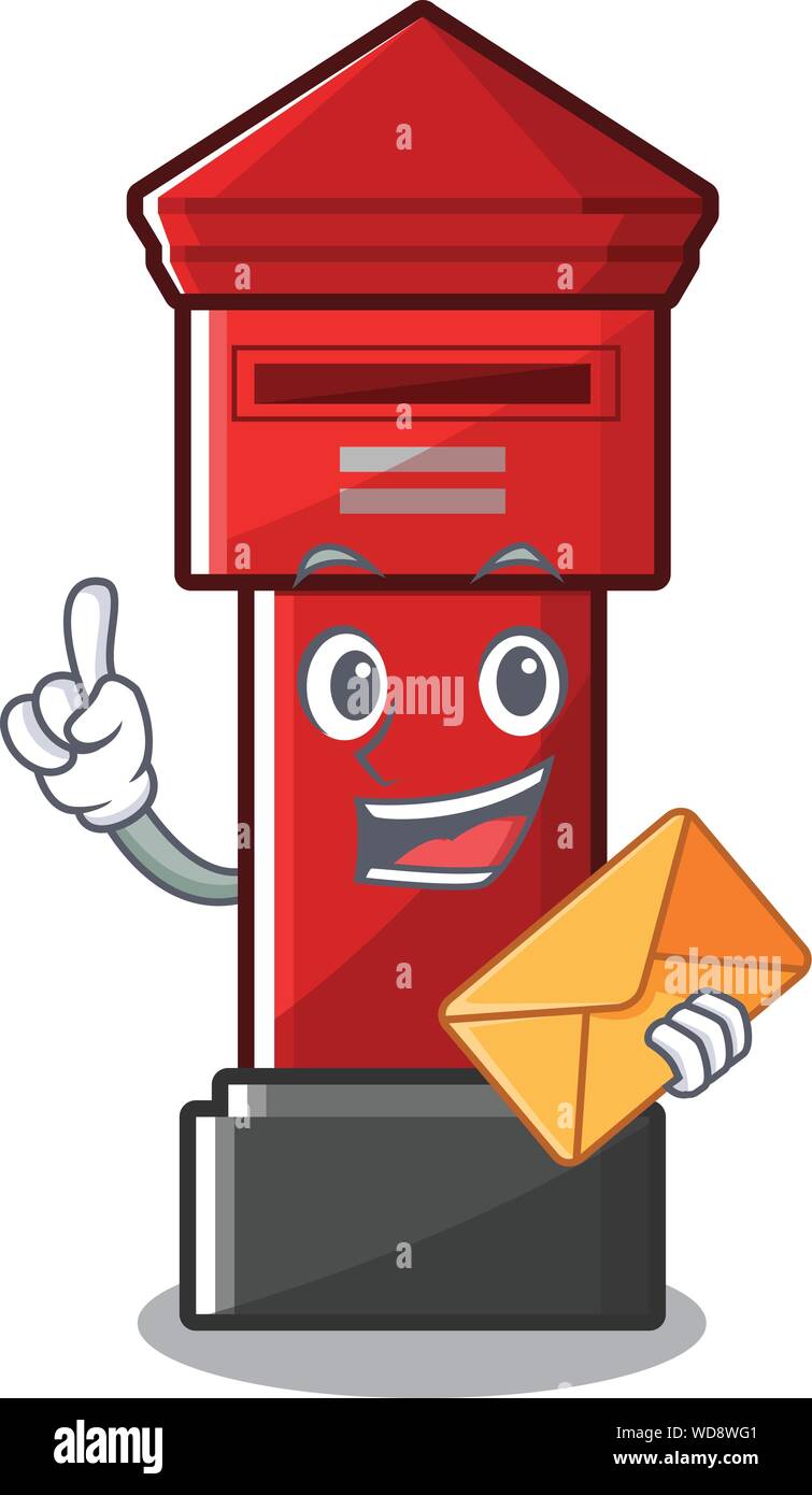 Victorian wall post box Stock Vector Images - Alamy