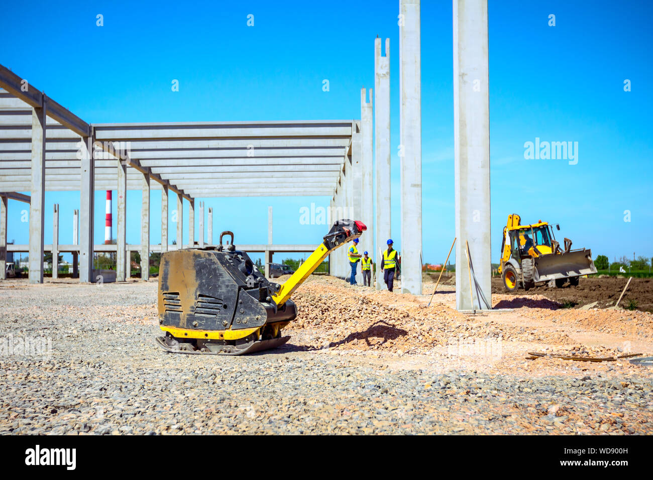 Used plate compactor, vibratory hammer, jumping jack machine, power ...
