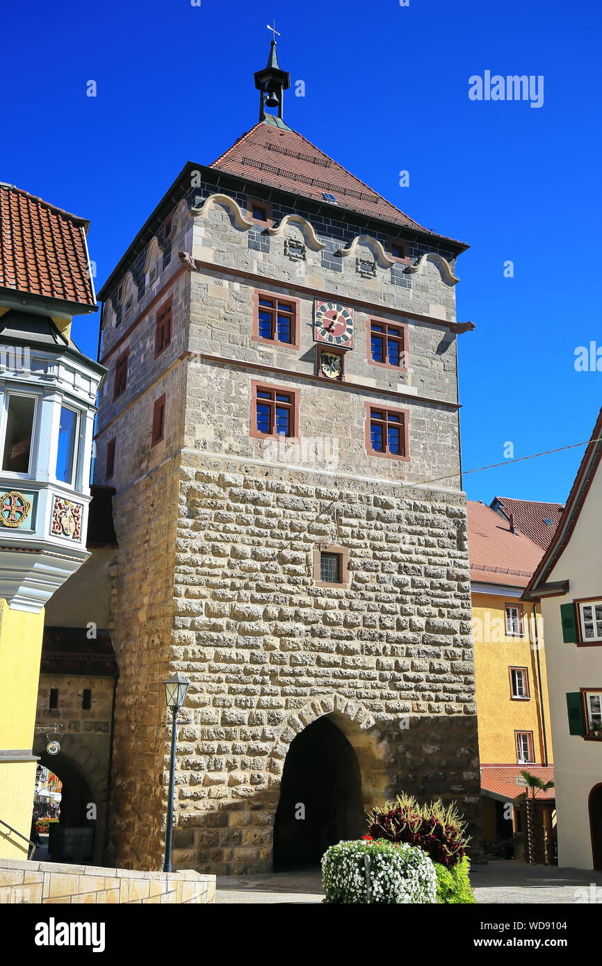 Rottweil is a city in Germany with many historical attractions Stock ...